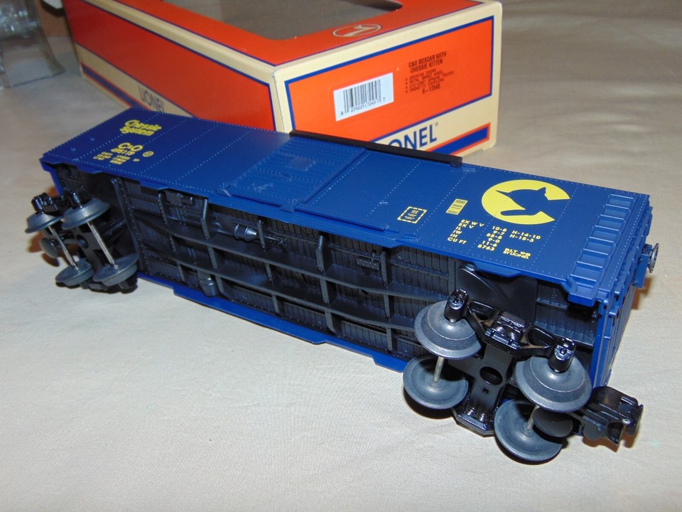 LIONEL 17245 CHESSIE KITTEN BOXCAR + BOX | eBay