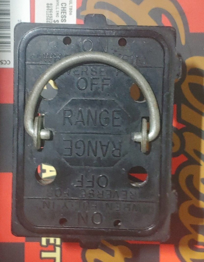 Murray Part 4200 Fuse Holder Pull Out 60 Amp 240 Volt Used VGC Fuse ...