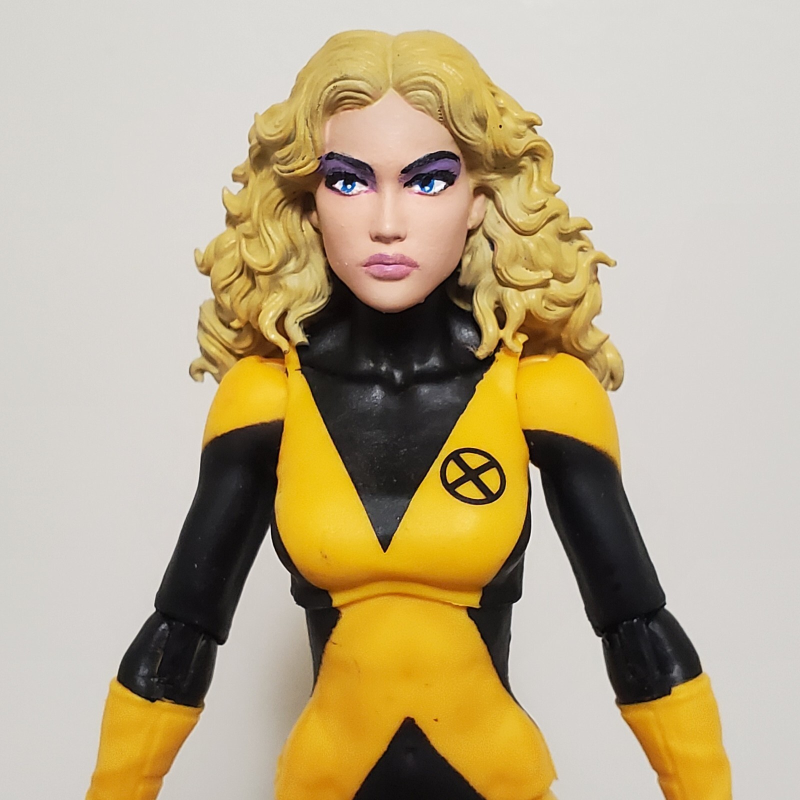 Painted MAGMA Custom Head Marvel Legends X-Men Invisible Woman ...
