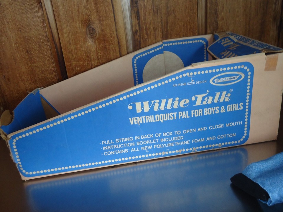 Vintage Horsman Willie Talk Ventriloquist Dummy Doll w/ Display Box | eBay
