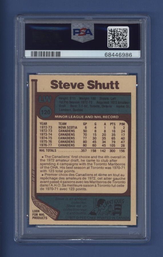 1977-78 O-Pee-Chee - #120 Steve Shutt for sale online | eBay