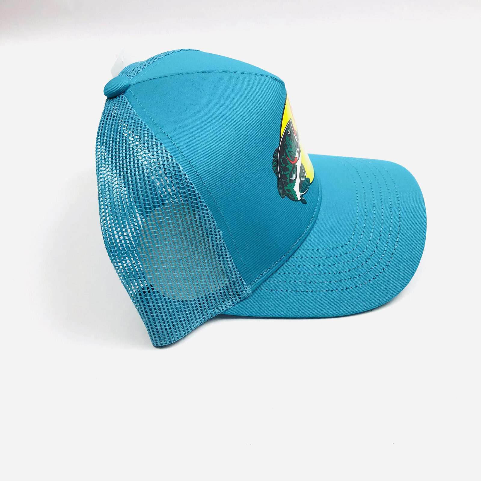 Aqua Verde Agua Bass Pro Shops Hat Gorra Gorrita del Pescado Cachucha ...
