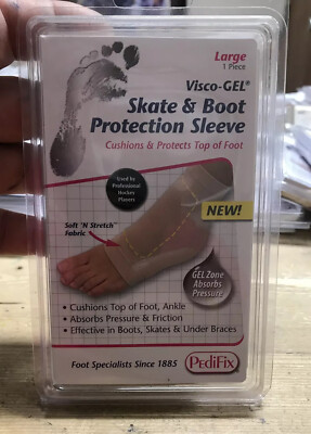 Large Visco Gel Skate And Boot Protection Sleeve Pedi fix | eBay