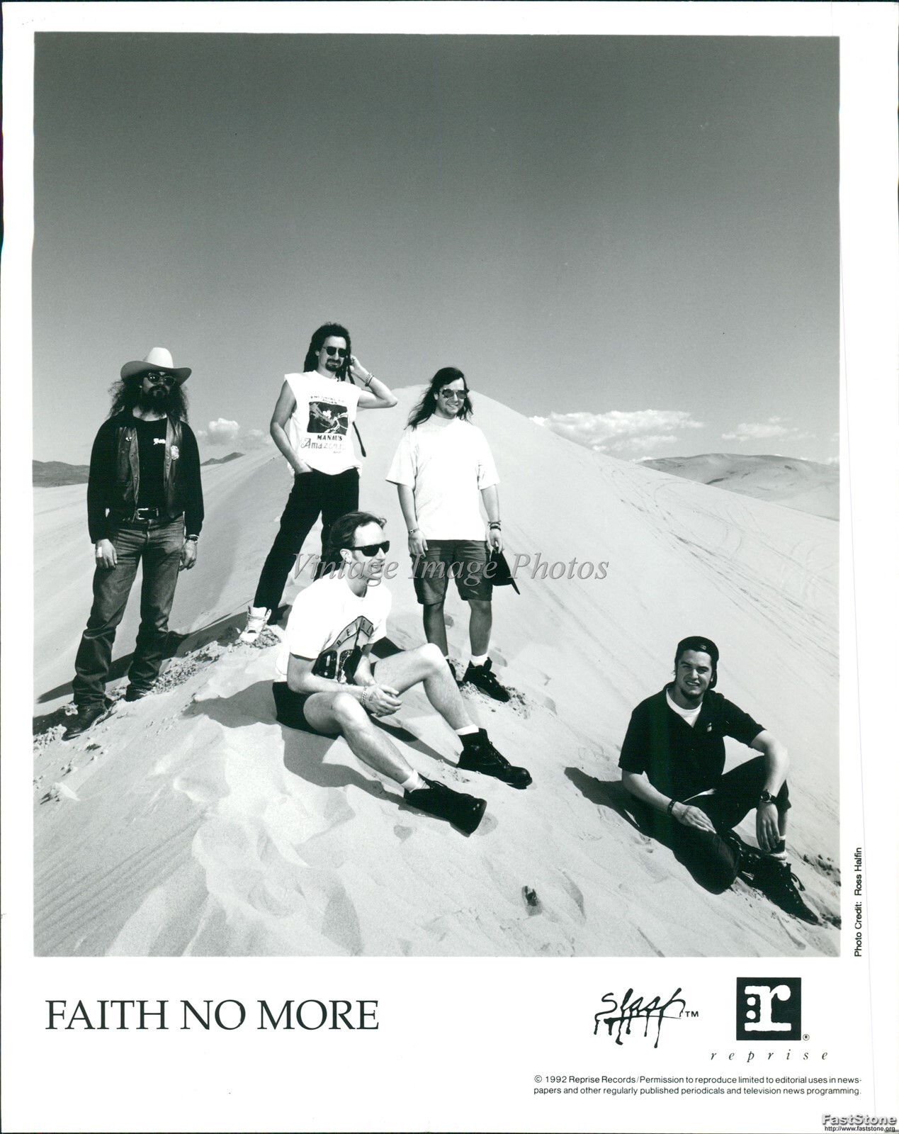 1992 Faith No More Alt-Metal Band Mike Borodin Mike Patton Musician ...