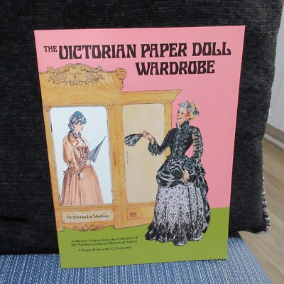 Victorian Paper Doll Wardrobe Paper Dolls Book Norma Lu Meehan New ...