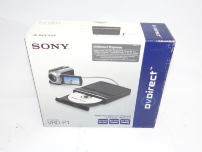 New Sony DVDirect Express VRD-P1 DVD Recorder Burner Dubbing Transfer ...