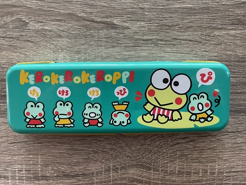 Vintage Sanrio Kero Keroppi Frog Tin Metal Trinket Case 1988, 1995 ...