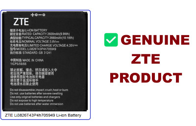 Replace Battery Li3826T43P4h705949 For Consumer Cellular ZTE Avid 579 ...