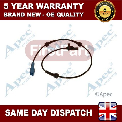 Fits Peugeot 206 2000-2009 FirstPart Rear ABS Wheel Speed Sensor #1 ...
