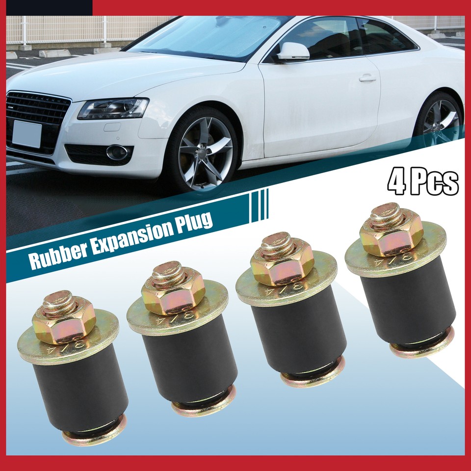 Universal Rubber Freeze Plug Rubber Expansion Plug Fit Hole 3/4" to 7/8 ...