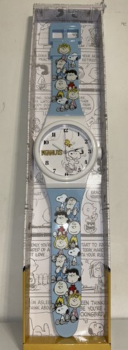 NEW Peanuts Snoopy Oversized Wall Clock Watch-Style | eBay