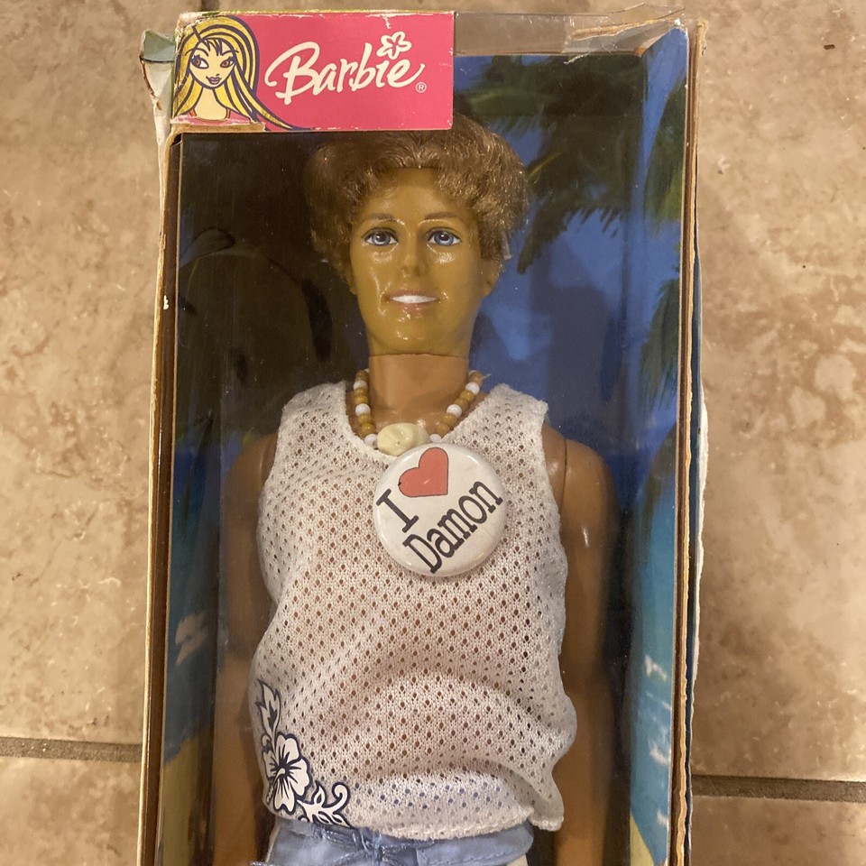 Barbie Cali Girl Ken Boy Male Doll 1968 Body 1999 Head Man Dirty Blonde ...