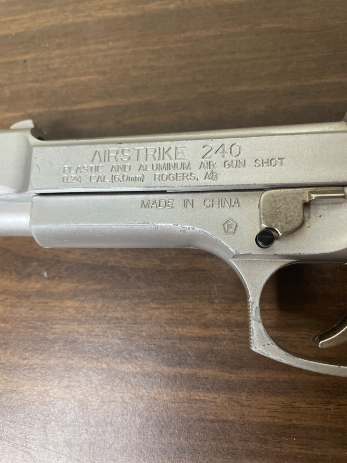 Airstrike Air Pistol 0.24 CAL 6mm Gun Model 240 | eBay