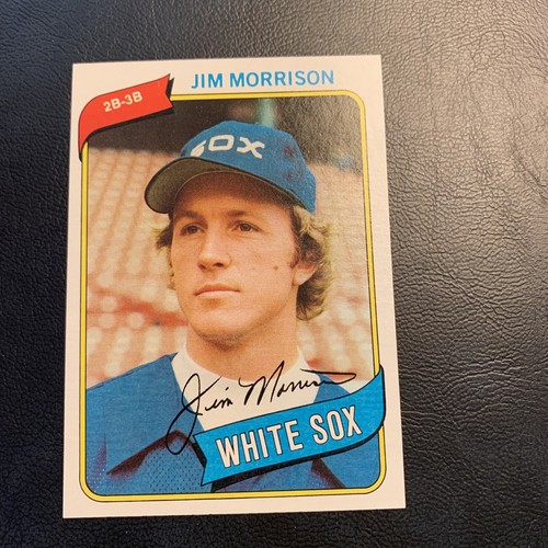 #522 Jim Morrison Chicago White Sox 1980 Topps Baseball Card Cb20 | eBay