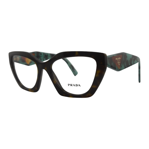 Prada PR 09YV Brown / Green Eyeglasses Frames 54mm 18mm 140mm - DEFECT ...