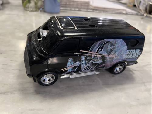 Vintage 1977 Kenner SSP Star Wars Darth Vader Black Van No Rip Cord Or ...