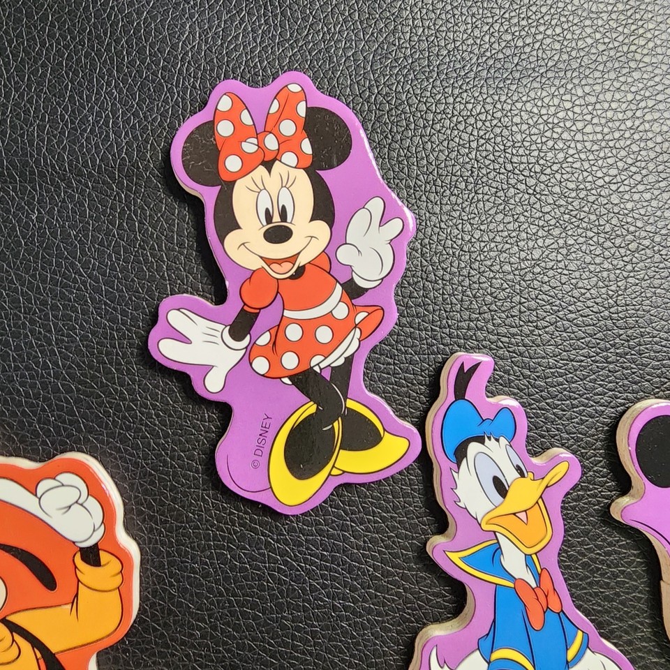 Melissa & Doug Disney Mickey Mouse Clubhouse Wooden Character Magnets ...