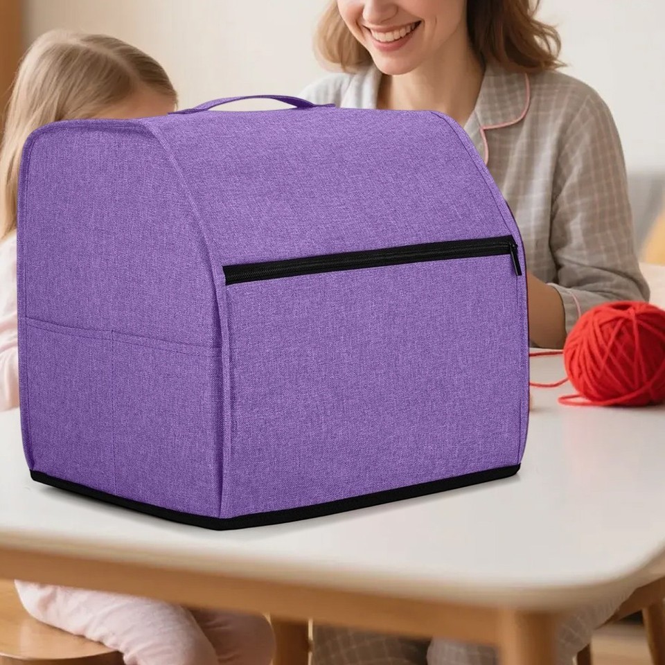 Sewing Room Organization Overlock Sewing Machine Cover Storage Pockets ...