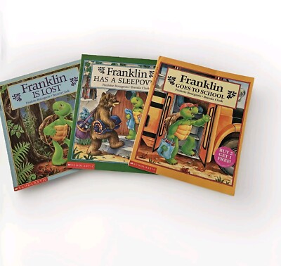 3 Franklin Books School Sleepover Lost Storybook Picturebook | eBay