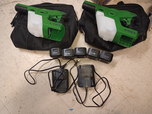 Victory Professional Cordless Electrostatic Handheld Sprayer (2) Guns ...