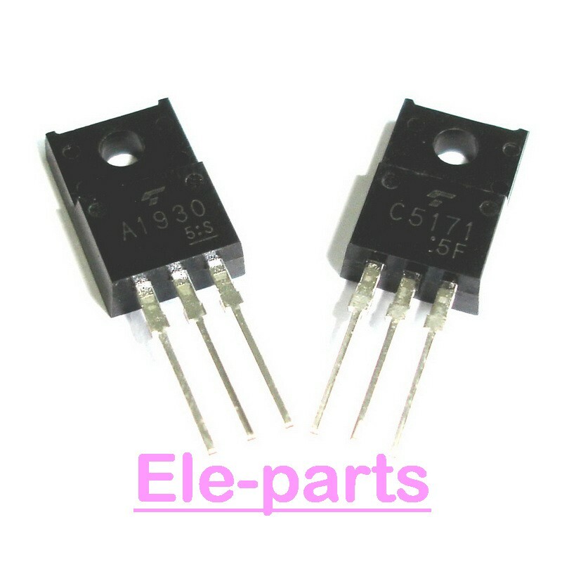 5 Pairs 2SC5171+2SA1930 TO-220F C5171 A1930 NPN PNP Power Transistor 10 ...