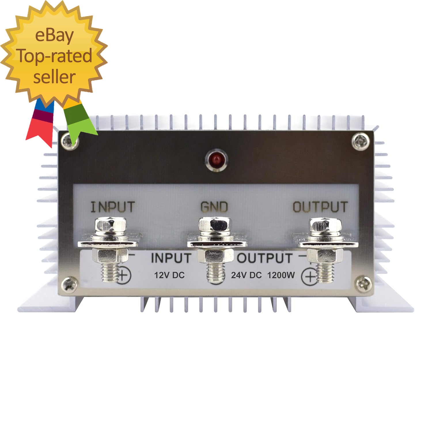 DC/DC 12V to 24V Boost Converter 50A 1200W Step up Voltage Regulator ...