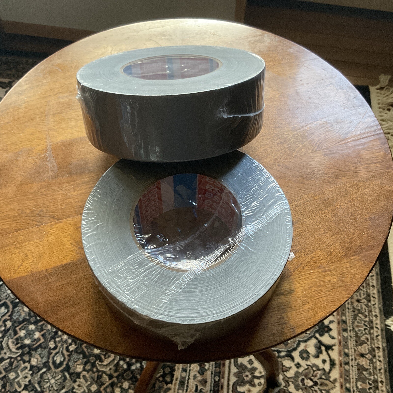 Lot of 2 Full Rolls Tesa Grey Duct Tape 164 ft x 1-7/8" Width Gray | eBay