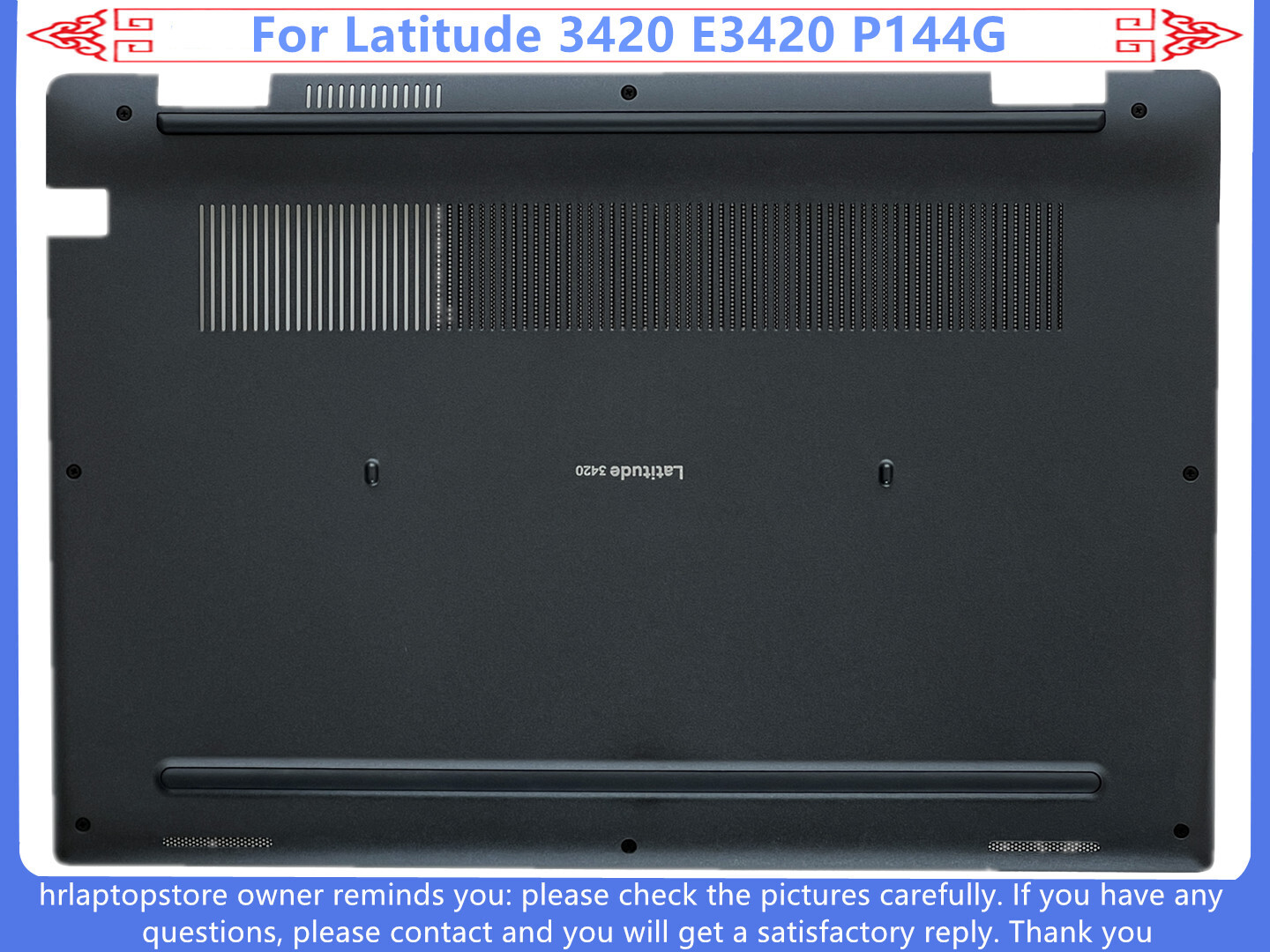 For Dell Latitude 3420 E3420 P144G LCD Back Cover /Bezel/ Palmrest ...