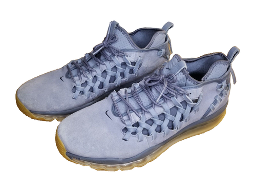 Nike Air Max TR17 Men Size 13 Gray Suede Braided Leather Running Shoe ...