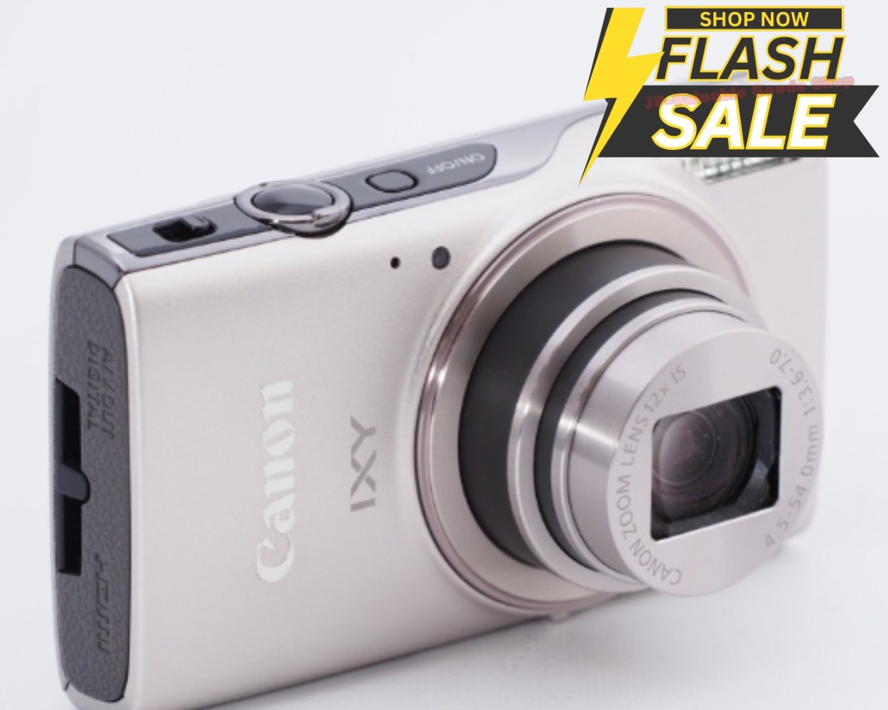 [Mint] Canon IXY 650 PowerShot Elph 360 HS CMOS Digital Camera Silver ...