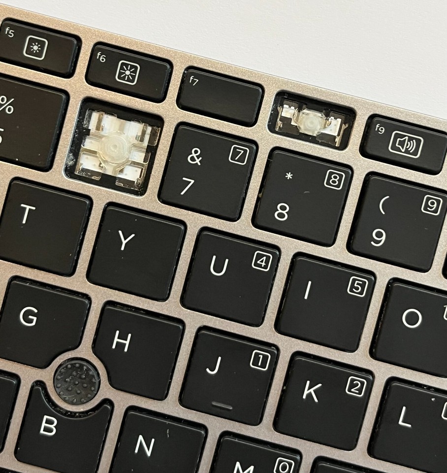 HP ELITEBOOK 840 G3 G4 Laptop US Keyboard One Key Cap + Hinge 819877 ...