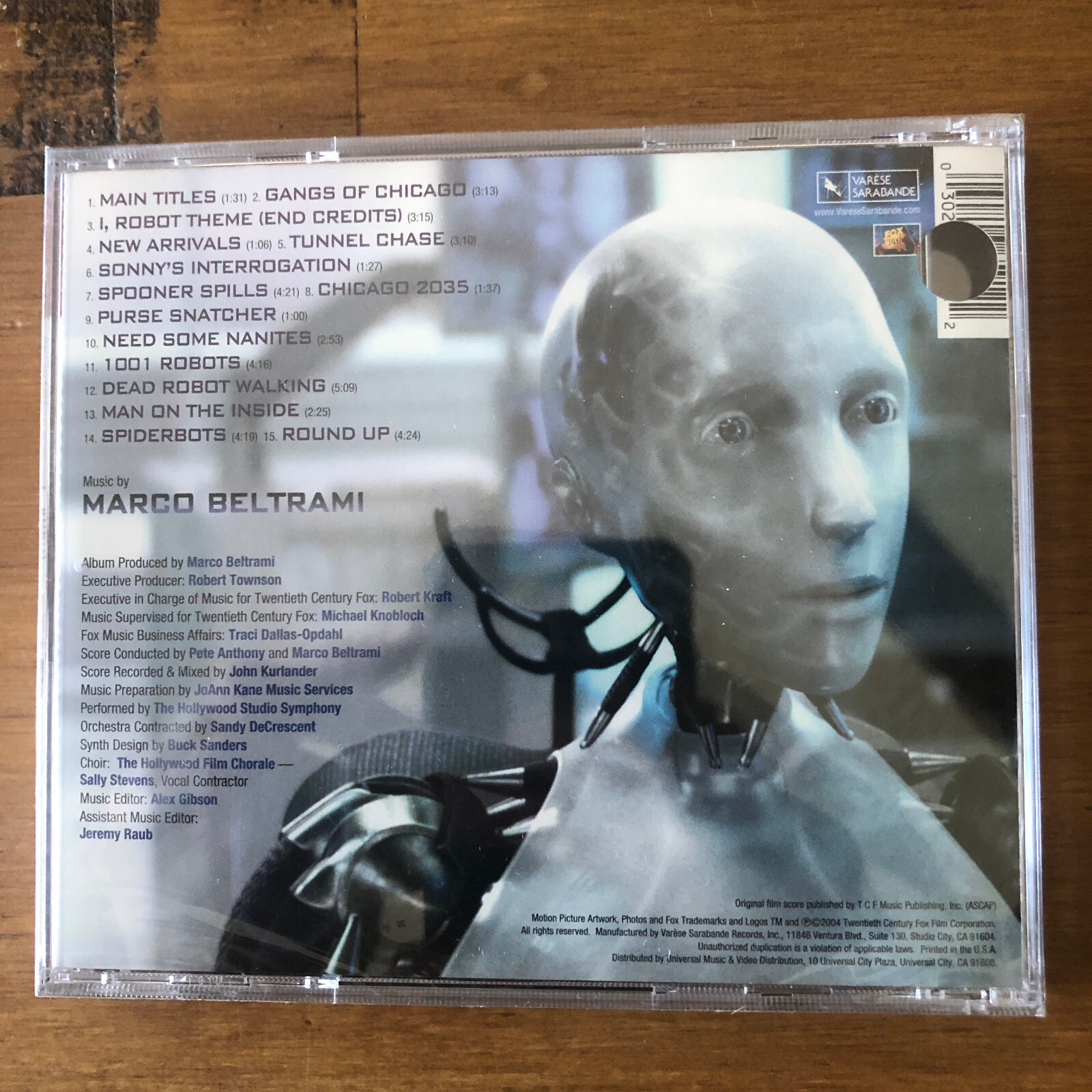 Marco Beltrami - iRobot Original Score Promo CD - STILL SEALED! | eBay