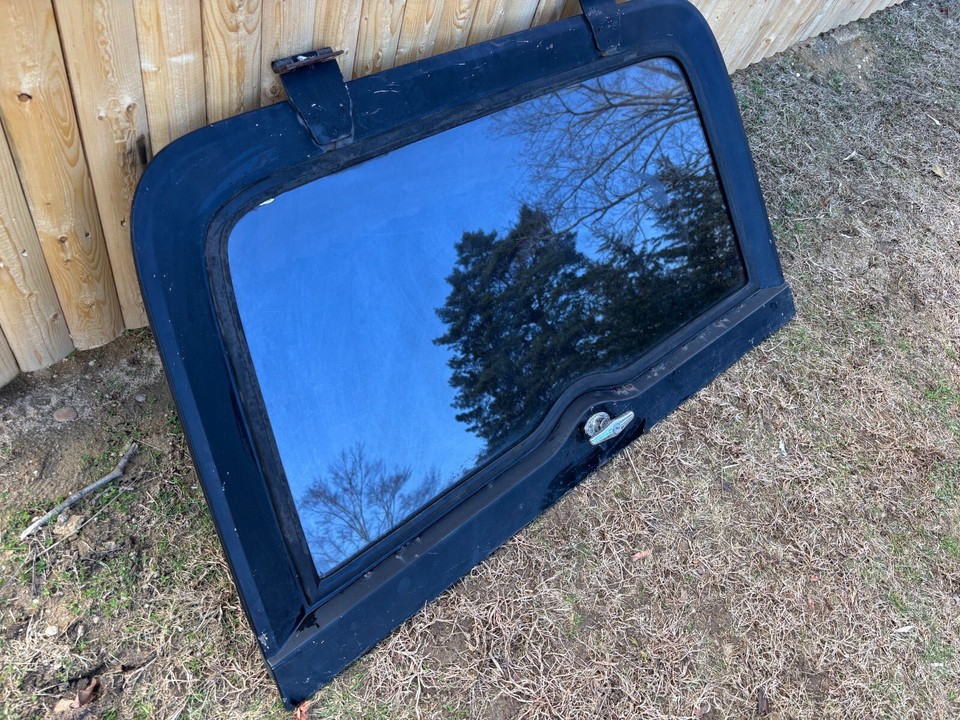 Jeep CJ7 OEM Black Hard Top Rear Hatch Lift Gate Window Trunk w/ Glass ...