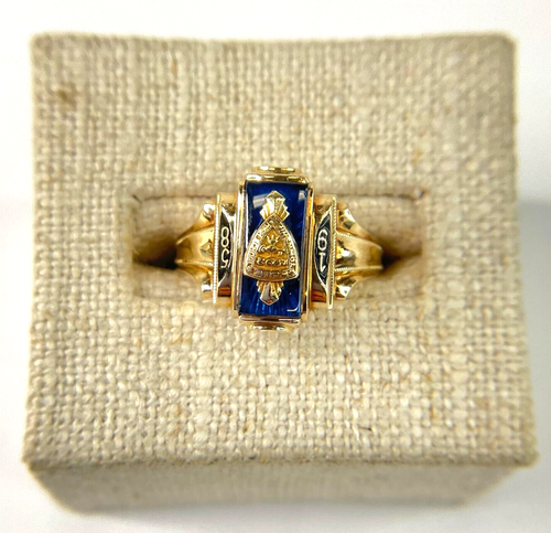 Vintage 1958 10K Township High School Class Ring 4.7g | eBay