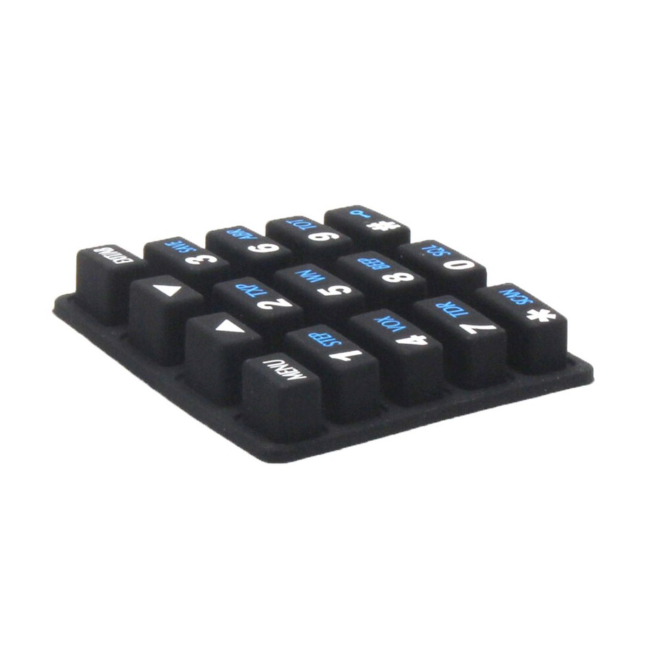 ~ 2pcs Numeric Keyboard Replacement Parts Numeric Keypad for Baofeng UV ...