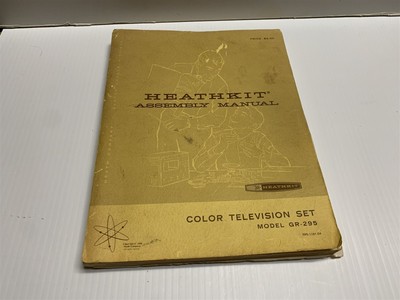 Assembly Manual GR-295 Color Television Set 1966 Heathkit | eBay