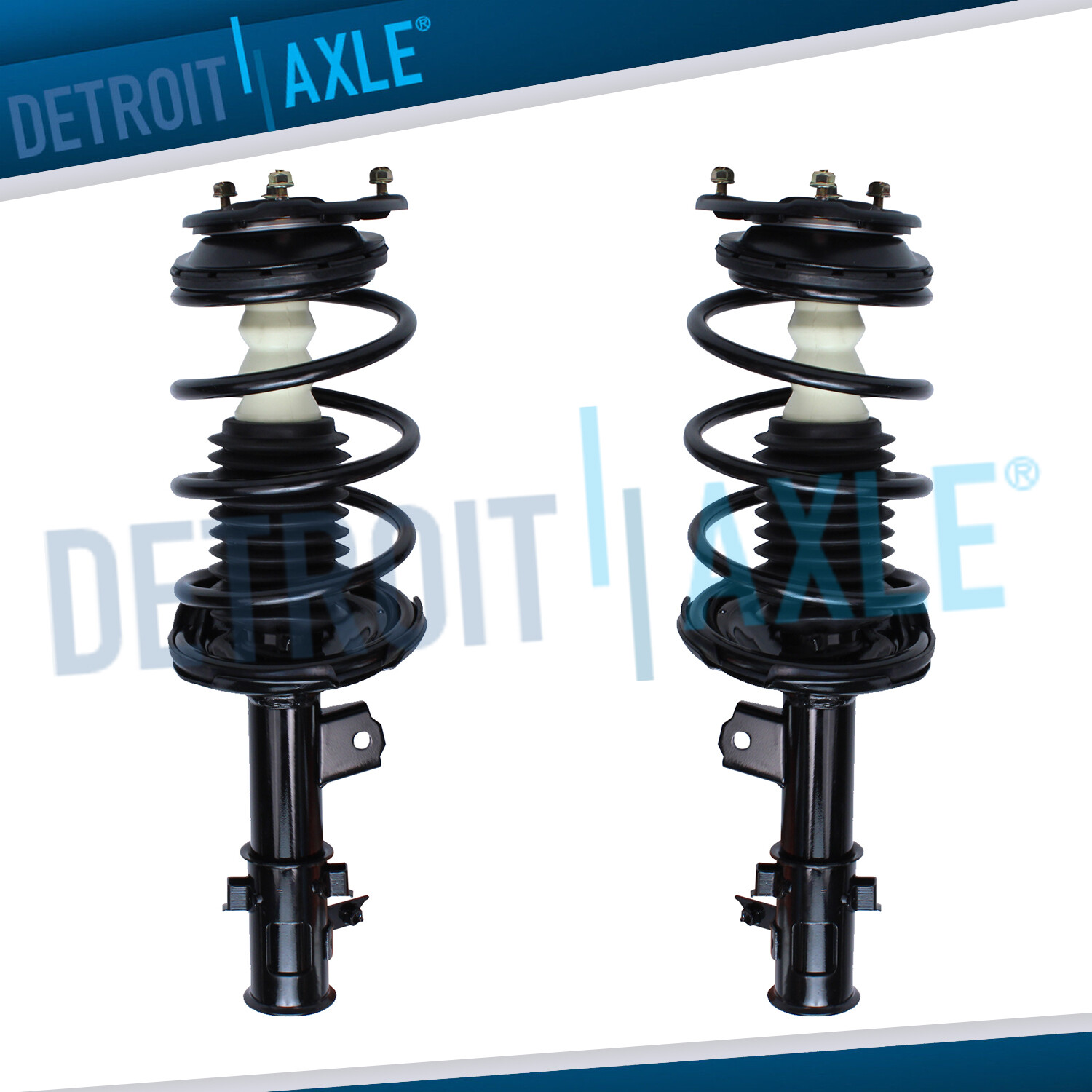 Front Struts w/ Coil Spring Struts Shocks for 2006-2011 Hyundai Accent ...