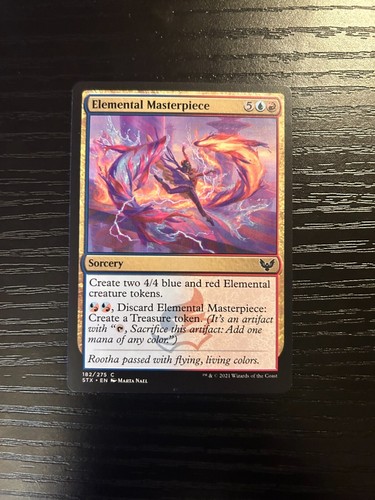 MTG Elemental Masterpiece Strixhaven: School of Mages 182/275 Regular ...