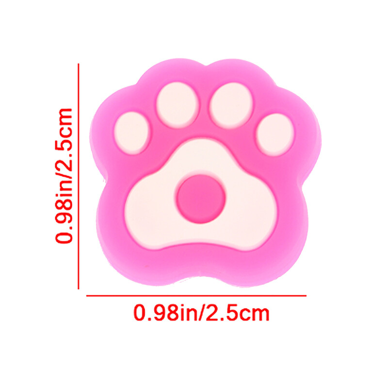 1Pc Cat Paw Shape Tennis Racket Vibration Dampeners Silicone Shock ...