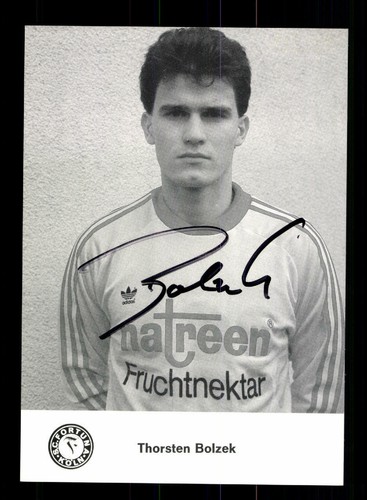 Thorsten Bolzek Autogrammkarte Fortuna Köln 1989-90 Original Signiert ...
