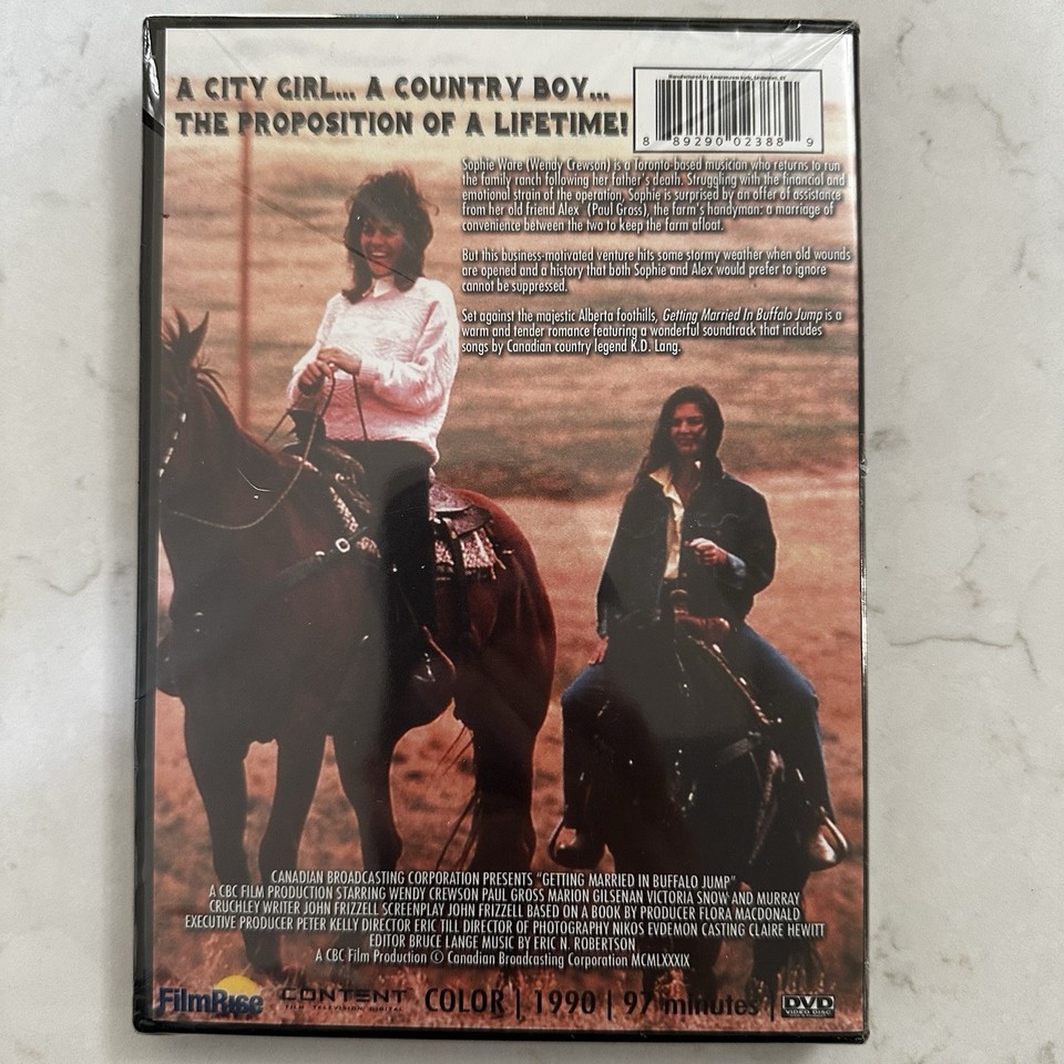 Getting Married In Buffalo Jump (DVD, Hen's Tooth) Wendy Crewson PAUL GROSS B4 | eBay