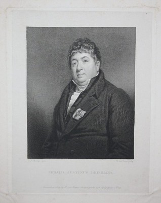 1829 Sebald Justinus Brugmans Dutch Botanist Physician Franeker Leiden ...