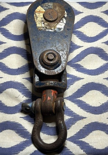 McKissick Snatch Block w/ shackle Wire Rope Cable 4 Ton | eBay