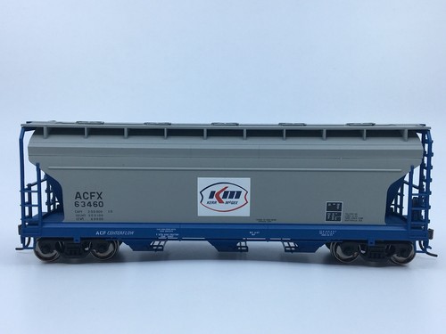 HO Atlas 20000880 Kerr McGee ACF 3560 3-Bay Covered Hopper ACFX #63460 | eBay