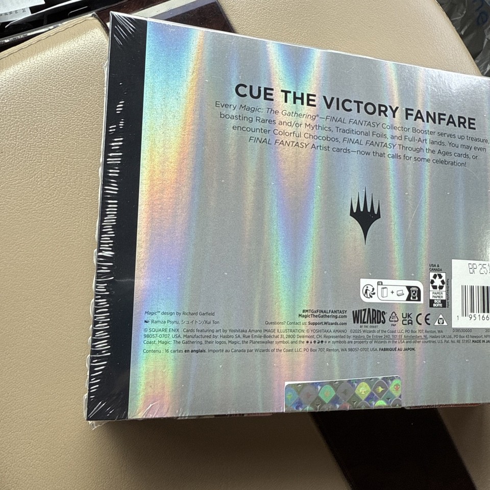 Magic The Gathering MTG - Final Fantasy Collector Omega Box SEALED ...