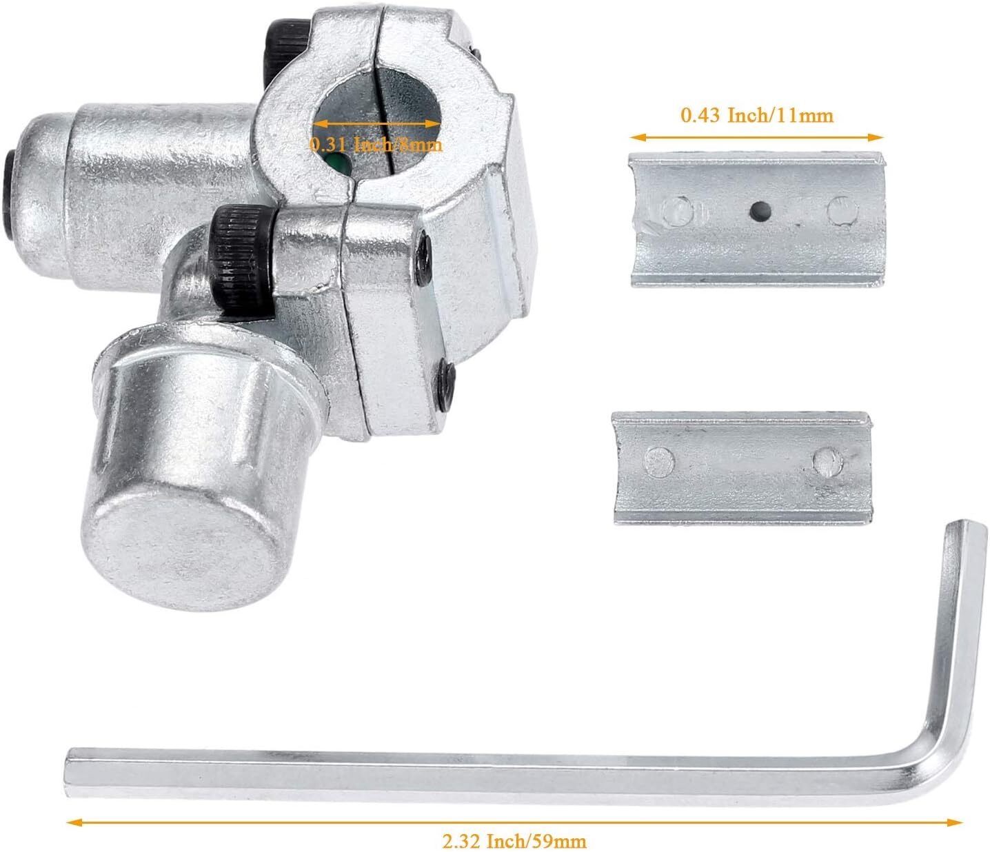 BPV31 Bullet Piercing Valve A/C Refrigerant Line Tap for 1/4”5/16'' 3/8 ...