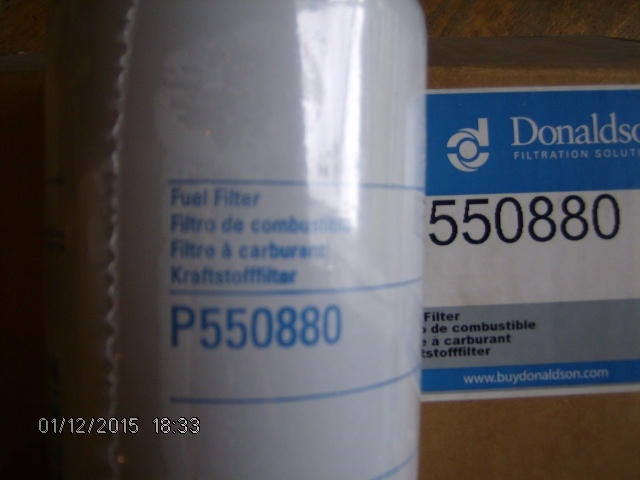 Donaldson Fuel Filter P550880 Spin On | Metal | Aftermarket Branded ...
