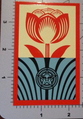 SHEPARD FAIREY Obey Giant STICKER decal While Supplies Last print E 134 ...