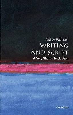 Writing and Script, Andrew Robinson, Paperback 9780199567782 | eBay