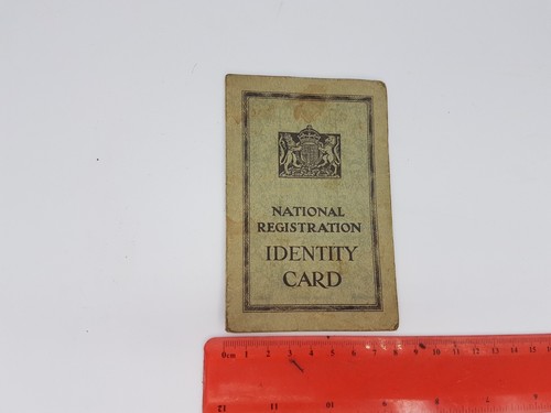 Vintage National Registration Identity Card 1943 | eBay UK